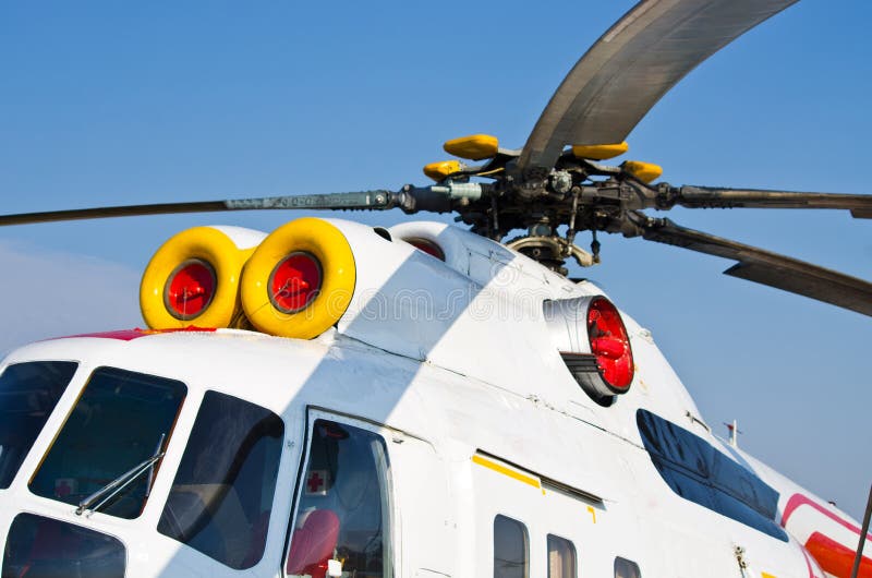 Motor Y Rotor Del Helicóptero Foto de archivo - Imagen de helicóptero ...