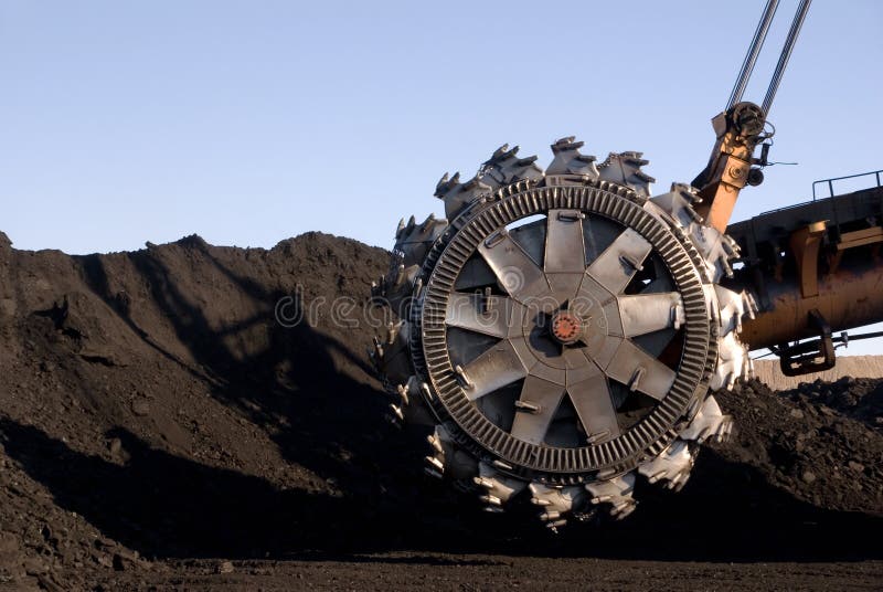 Rotor digger part stock image. Image of rotor, equipment - 8430007