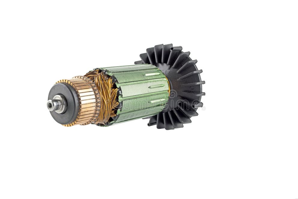 Rotor electric motor stock photo. Image of blades, engineer - 44660902