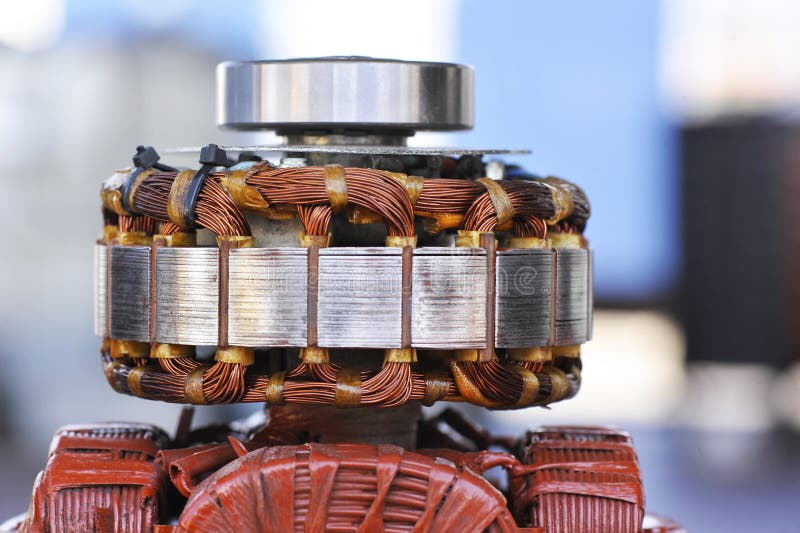 Rotor Part stock image. Image of metal, energy, generator - 41524507