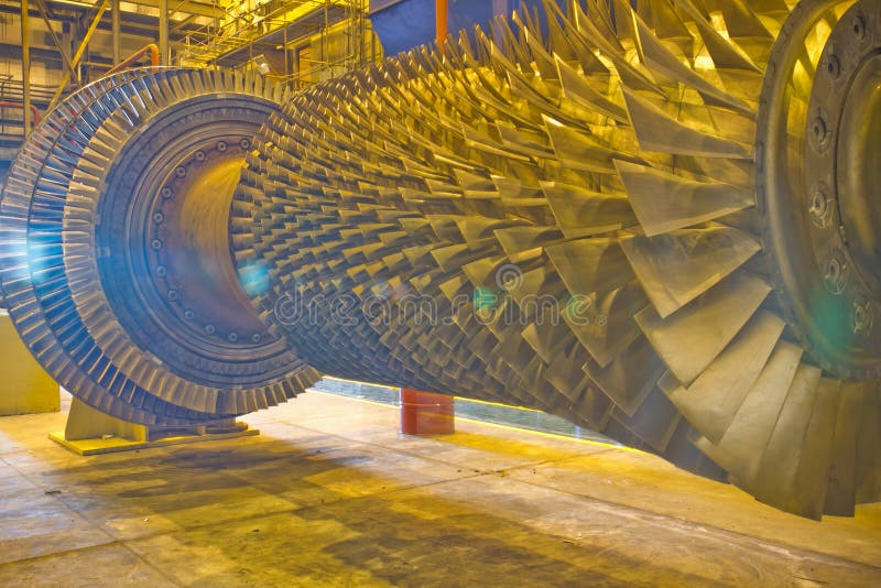 Rotor turbine stock image. Image of blade, stream, building - 31940695
