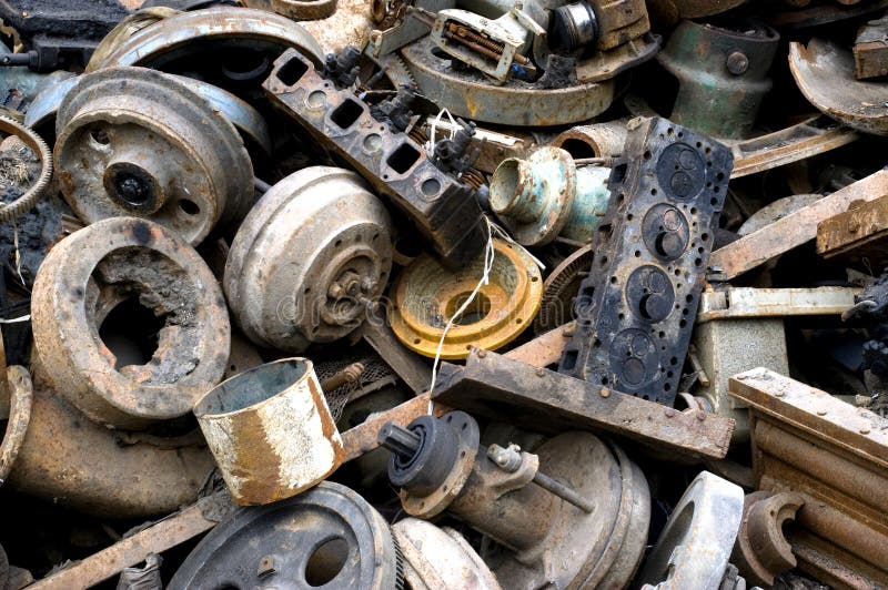 Rottame & acciaio fotografia stock. Immagine di ruggine - 13688042