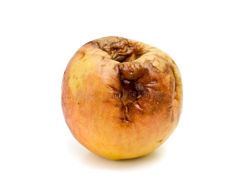 Rotte Appel stock afbeelding. Image of bruin, voedsel - 20734759