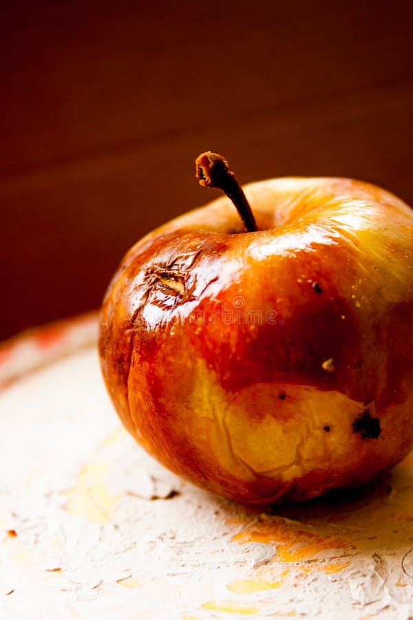 Rotten apple stock image. Image of putrid, disgust, isolated - 44254659