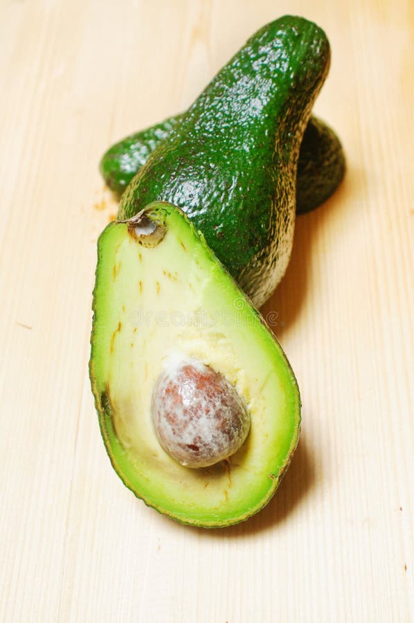 Rotten avocado stock photo. Image of slice, wood, wooden - 23069860