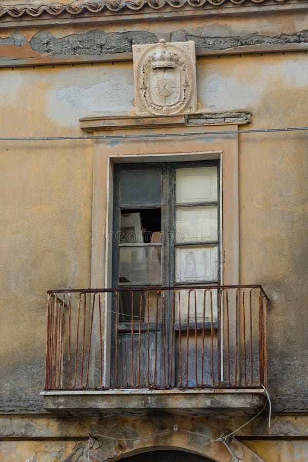 Rotten building stock photo. Image of antique, balcony - 73071562