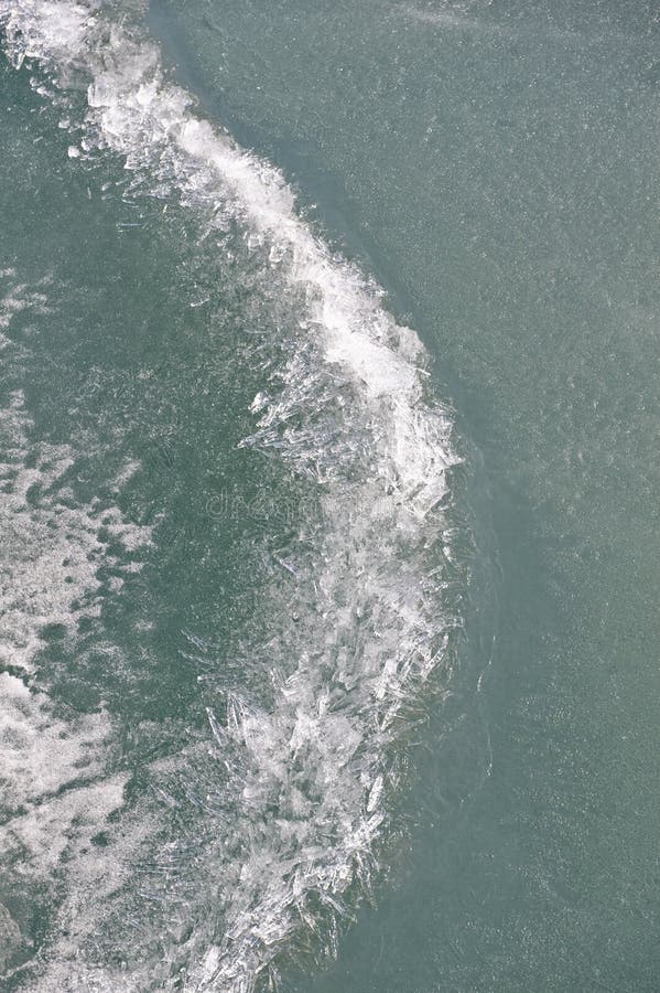 Rotten ice stock image. Image of outdoor, water, frozen - 11393645