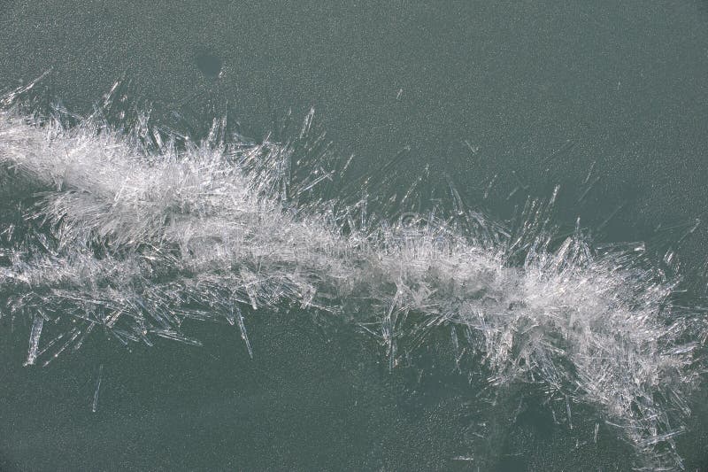 Rotten ice stock image. Image of frozen, closeup, surface - 11403501