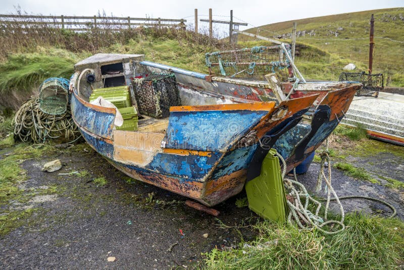 691 Abandoned Old Rotten Boat Stock Photos - Free & Royalty-Free Stock ...