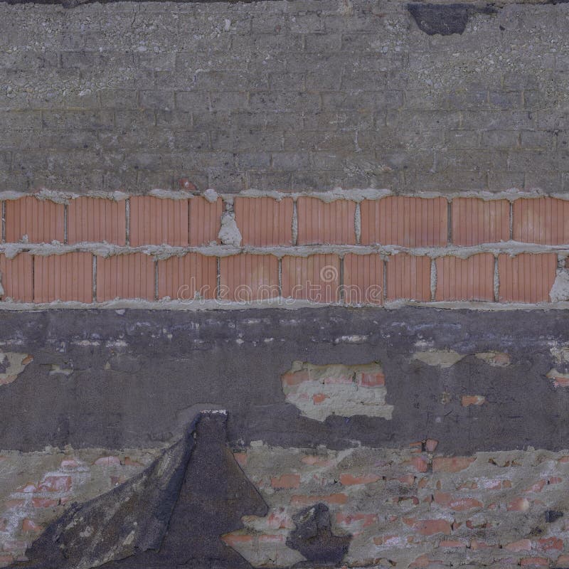 Rotten Old Brick Texture - Worn Brick Texture Pattern Stock Image ...