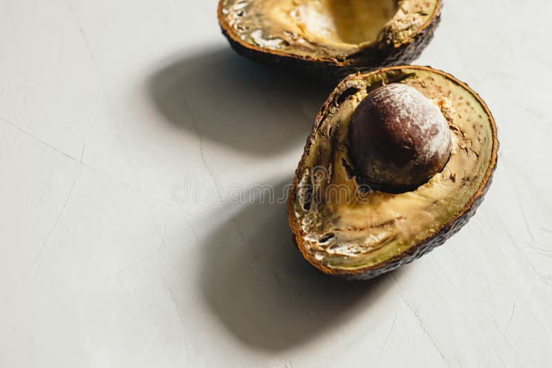 A Rotten Spoiled Avocado Fruit Cut In Half Stock Image - Image of moldy ... A Rotten Spoiled Avocado Fruit Cut In Half Stock Image - Image of moldy ...