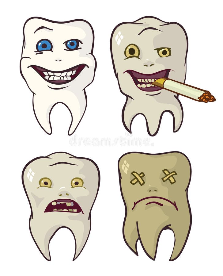 Rotten Teeth Cartoon