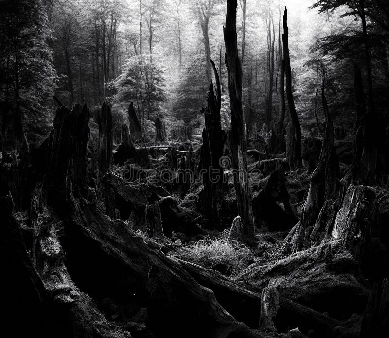 Decaying Section of a Forest Stock Image - Image of decatying, decaying ...