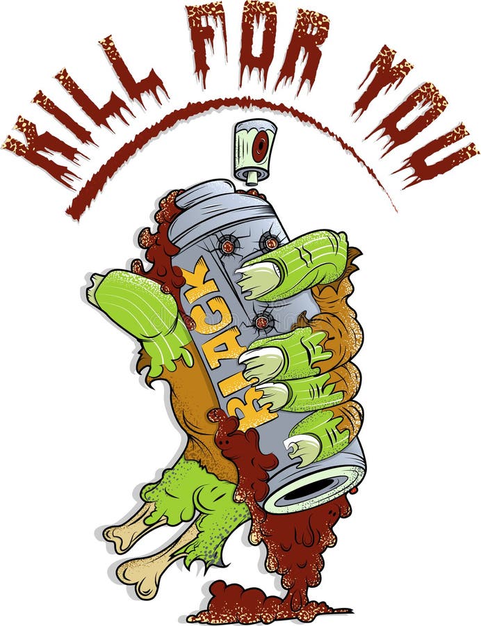 Rotten Zombie Hands Poster Party Poster, Vector Illustration Stock ...