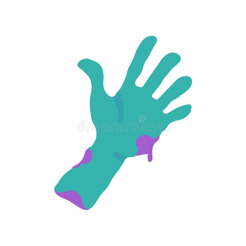 Rotten Zombie Hands Halloween Night Horror Party Decoration Elements ...