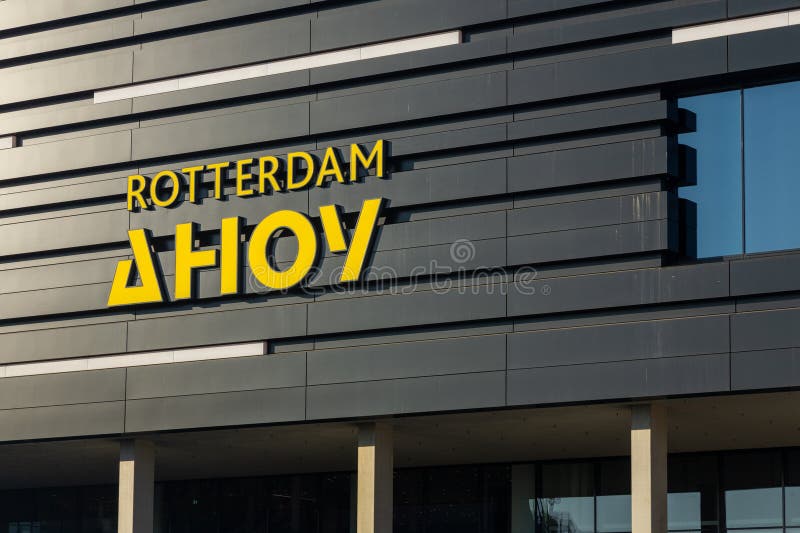 Rotterdam Ahoy Logo editorial image. Image of yellow - 360390180