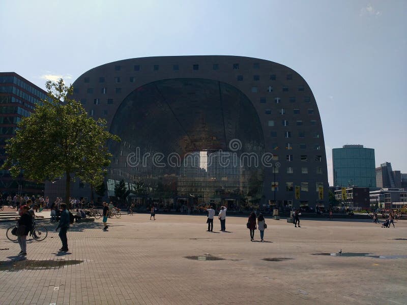 Rotterdam Market Hall editorial image. Image of square - 86122335