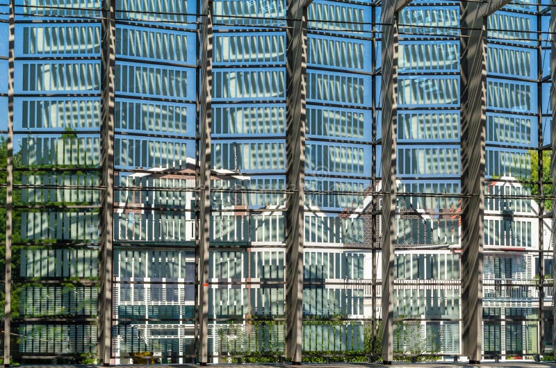 View of Buildings from an Outer Platform of the Rotterdam Central ...