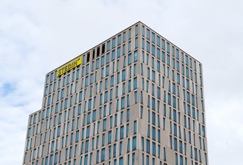 Stedin Headquarters in Rotterdam Editorial Photography - Image of ...