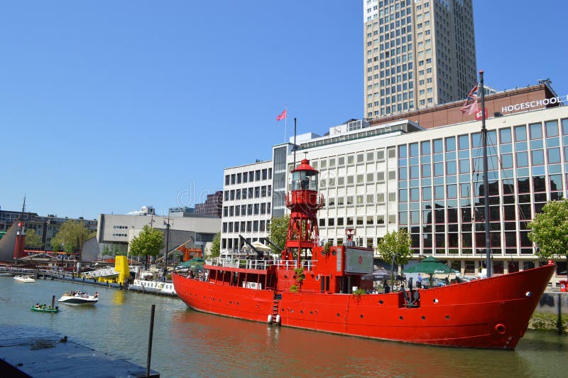 Rotterdam in Netherlands editorial image. Image of holland - 92385550