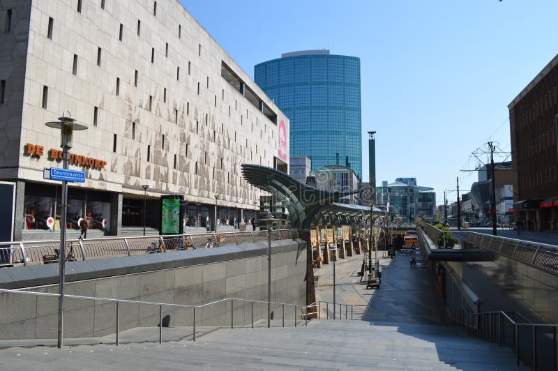 Rotterdam in Netherlands editorial stock image. Image of europe - 92385764