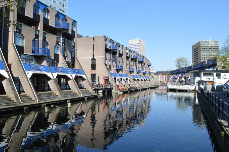 Rotterdam in Netherlands editorial image. Image of netherlands - 92385795