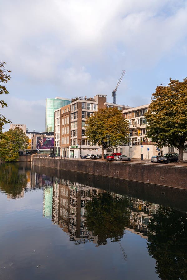 Canal View and Generic Architecture from Downtown Rotterdam, the ...
