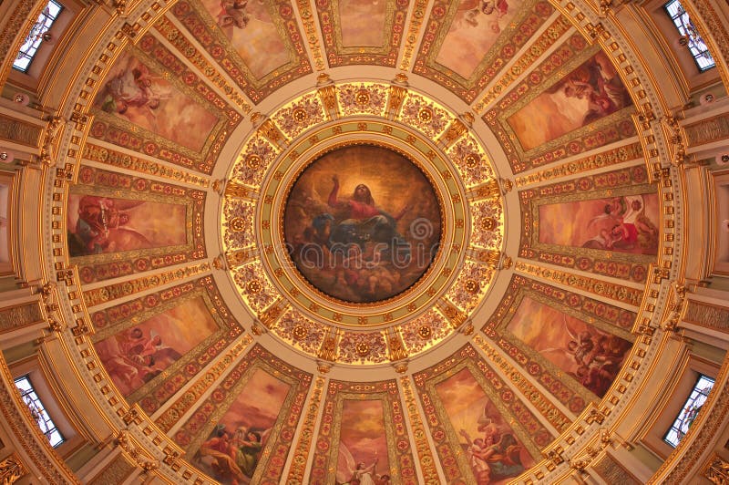 Rotunda stock image. Image of philadelphia, painting - 24526359