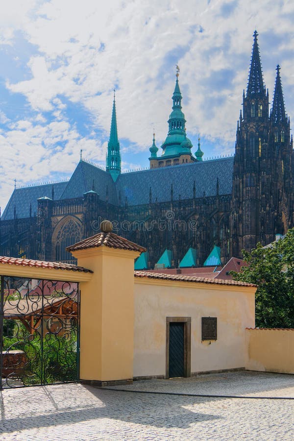 Rotunda St. Vitus in Prague. St. Vitus Cathedral. Gothic Architecture ...