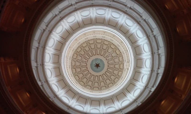Rotunda of the Texas State Capitol Building Stock Photo - Image of ...