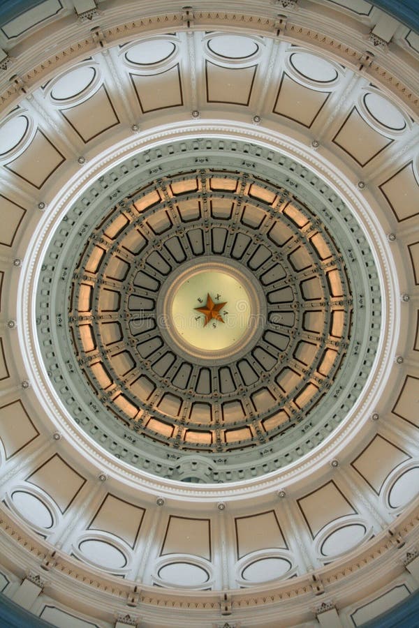 Rotunda of the Texas State Capitol Building Stock Photo - Image of ...