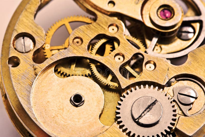 Rouage d'horloge image stock. Image du mécanisme, machines - 18056873