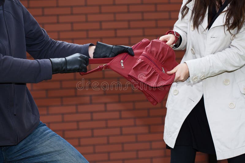 Carteirista Que Tenta Roubar Uma Carteira Imagem de Stock - Imagem de ...