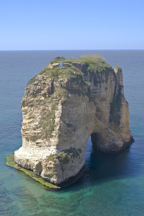 Beirut Rouche stock image. Image of landscape, horizon - 13739139