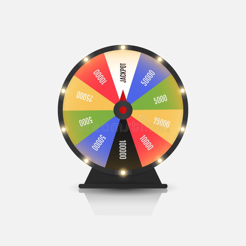 Roue de rotation illustration de vecteur. Illustration du cercles ...