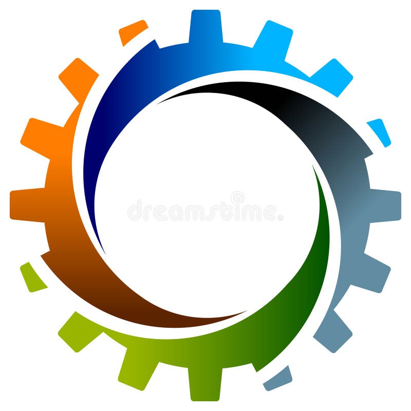 Ensemble De Logo De Roues De Vitesse Illustration de Vecteur ...