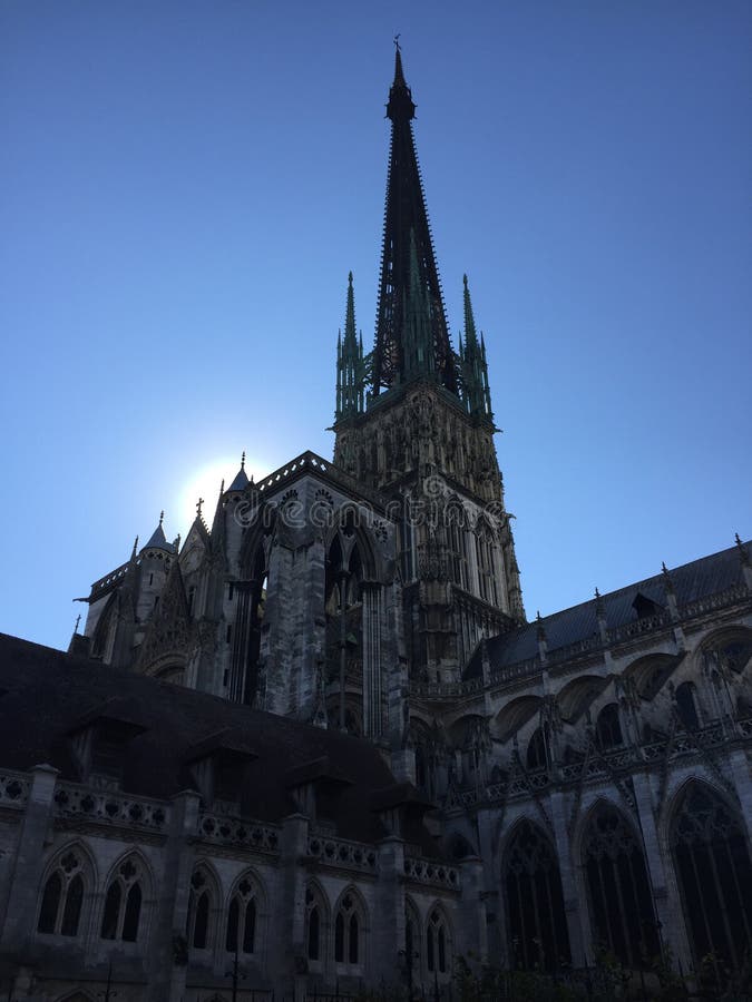 Rouen stock image. Image of cathedral, ancient, rouen - 60365653