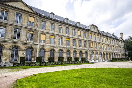 Rouen - Exterior of Ancient Palace Stock Photo - Image of exterior ...