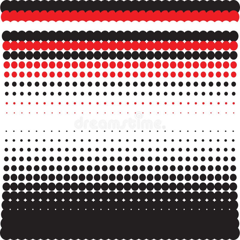 Rouge Abstrait - Noir - Fond Blanc Illustration de Vecteur ...