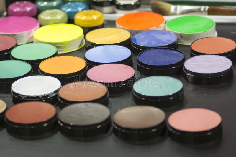 Rouge makeup multicolored stock photo. Image of glamour - 50300072