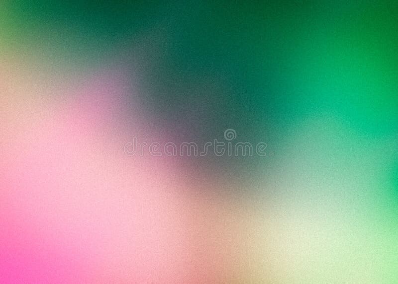 Rough Abstract Background, Grainy Noise Pattern, Pink-green Gradient in ...