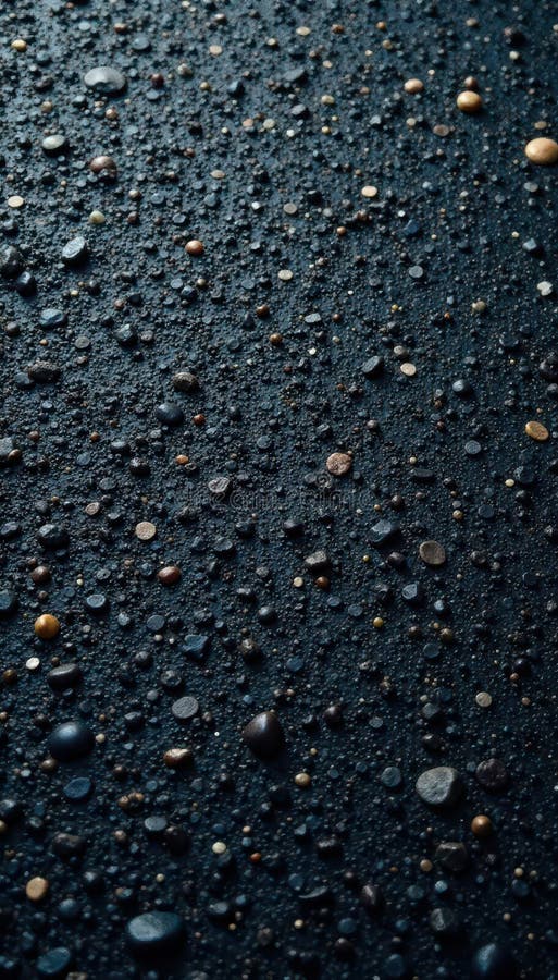 Rough Asphalt Texture, Top View Dark Gray, Coarse Surface , Grainy ...