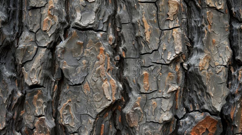 The Rough Bark Texture is Characterized by Its Co Uneven Surface ...