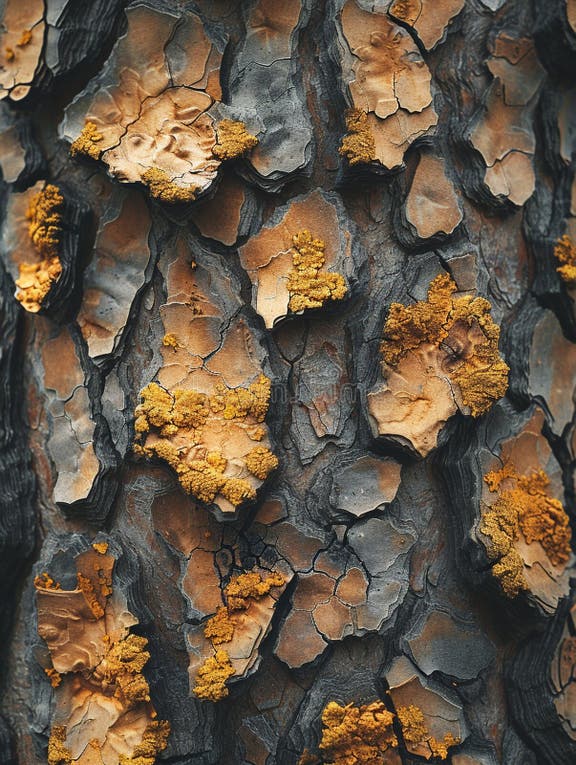 Rough Bark Texture of an Old Tree Stock Photo - Image of design ...
