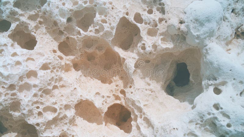 Rough Beige Limestone Texture with Porous Surface for Natural Design ...
