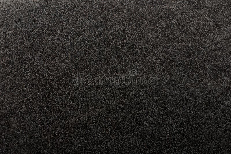 Rough Black Leather Texture Stock Photo - Image of fabric, background ...