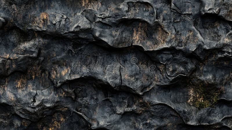 Rough Black Stone Texture Natural Organic Patterns Dark Tones Stock ...