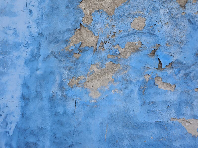 Rough Blue Concrete Wall Surface Pattern Texture As Background Stock ...