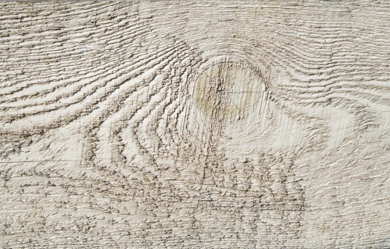 Rough Board Painted White with Knot Stock Photo - Image of panel ...