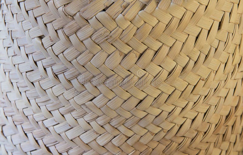 Rough Braided Straw Basket Texture Stock Photo - Image of linen, rope ...